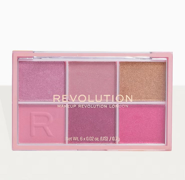 REVOLUTION mini shadow palette heartbreaker pink – Halazoon