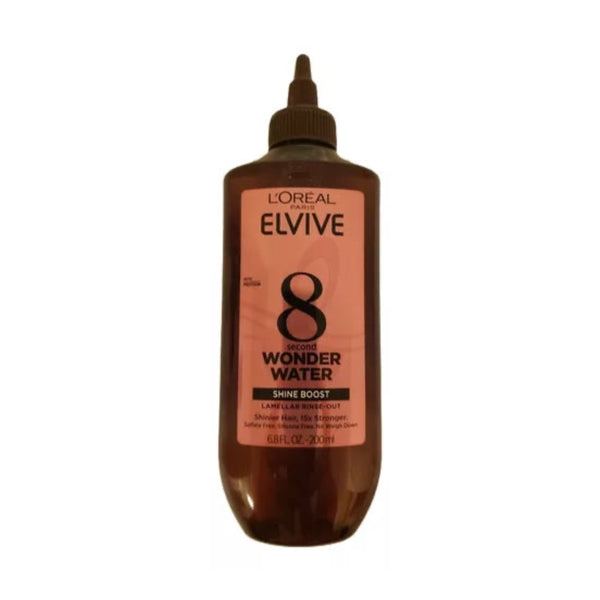 LOREAL PARIS ELVIVE 8 Second Wonder Water shine boost lamellr rinse ou ...